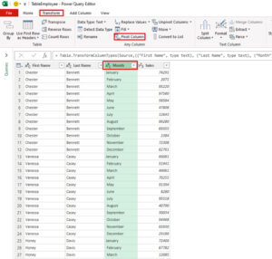 So entpivotieren oder pivotieren Sie Daten mit Power Query - Excel Hilfe