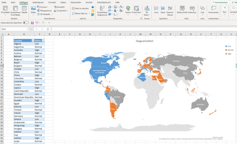 Flächenkartogramm in Excel selber erstellen? - Excel Hilfe