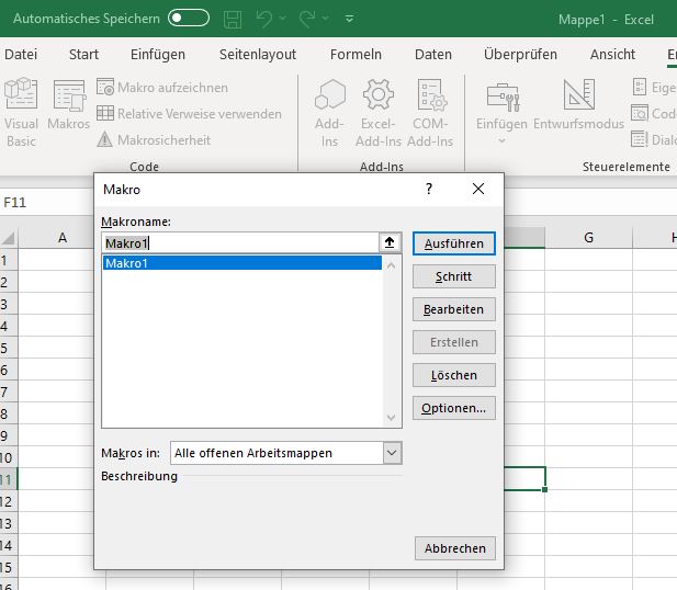 Schreibe dein erstes Makro in Excel (VBA) - Excel Hilfe