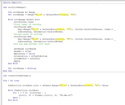 So sortieren Sie die Listbox in einem UserForm mit VBA in Excel | excel ...