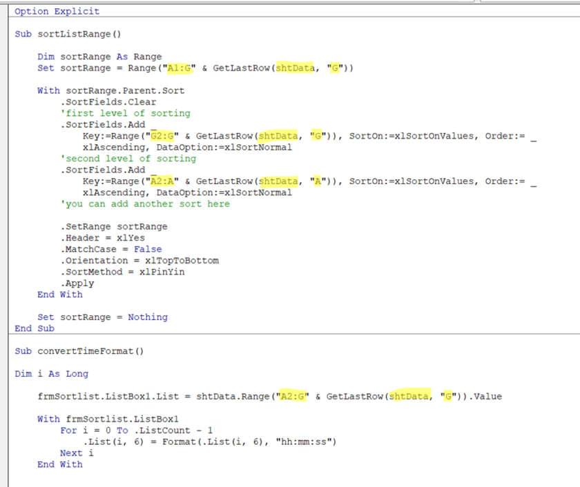 So Sortieren Sie Die Listbox In Einem Userform Mit Vba In Excel Excel Hilfech