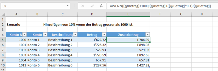 Anleitung Excel Funktion: WENN() | excel-hilfe.ch