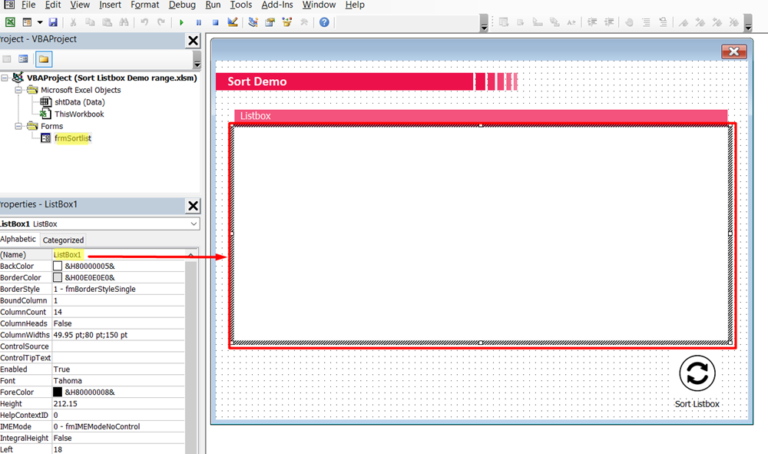So sortieren Sie die Listbox in einem UserForm mit VBA in Excel | excel ...