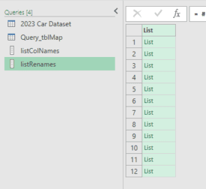 Power Query: Spalten über eine Mapping-Tabelle auswählen, umbenennen ...