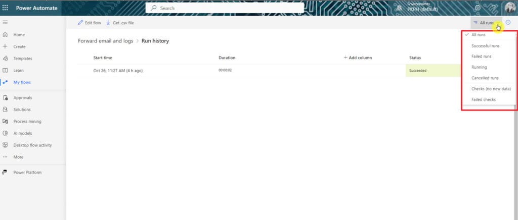 Power Automate Email Weiterleitung Und Excel Protokollierung Excel Hilfech