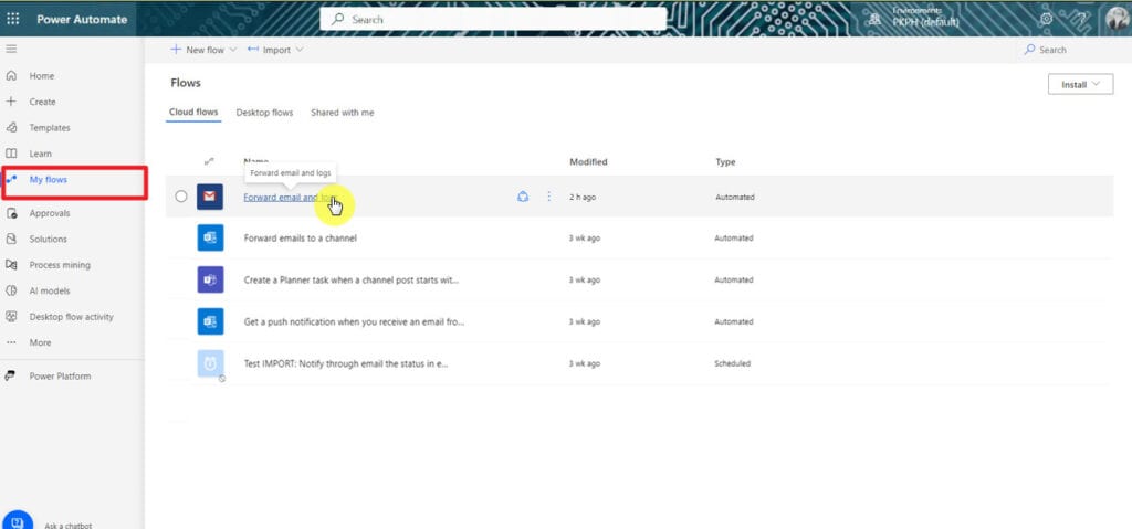 POWER AUTOMATE: Email-Weiterleitung und Excel-Protokollierung | excel-hilfe.ch