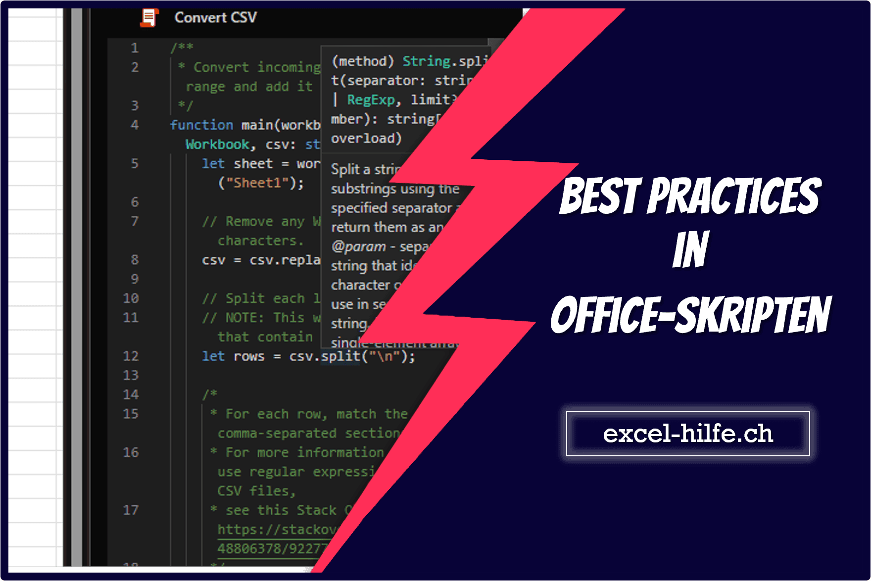 Best Practices mit Office-Skripten | excel-hilfe.ch
