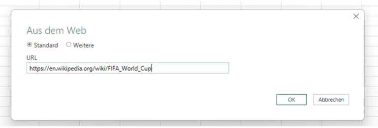 Excel-Webabfrage: Daten aus dem Web importieren | excel-hilfe.ch