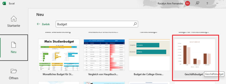 Erstellen eines Budgetplaners in Excel | excel-hilfe.ch